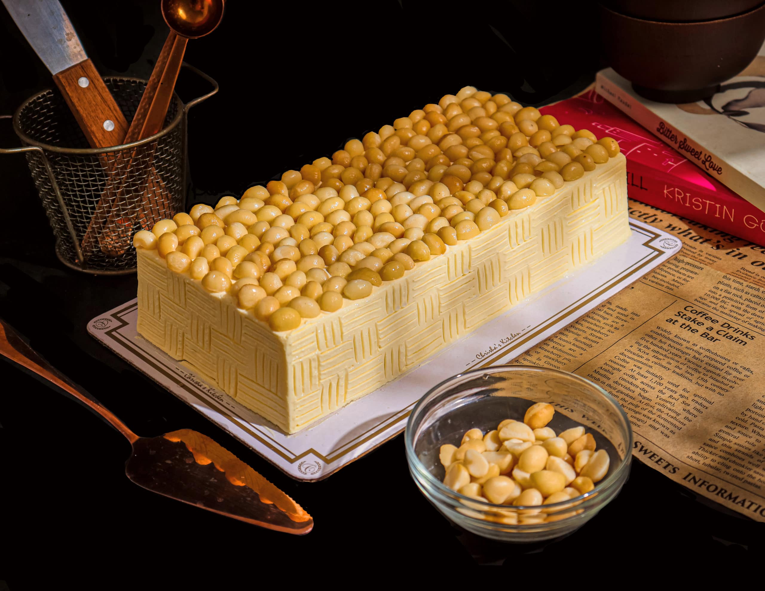 Macadamia Sans Rival (Size: Large) - Sugar Free, Low Carb, & Gluten ...