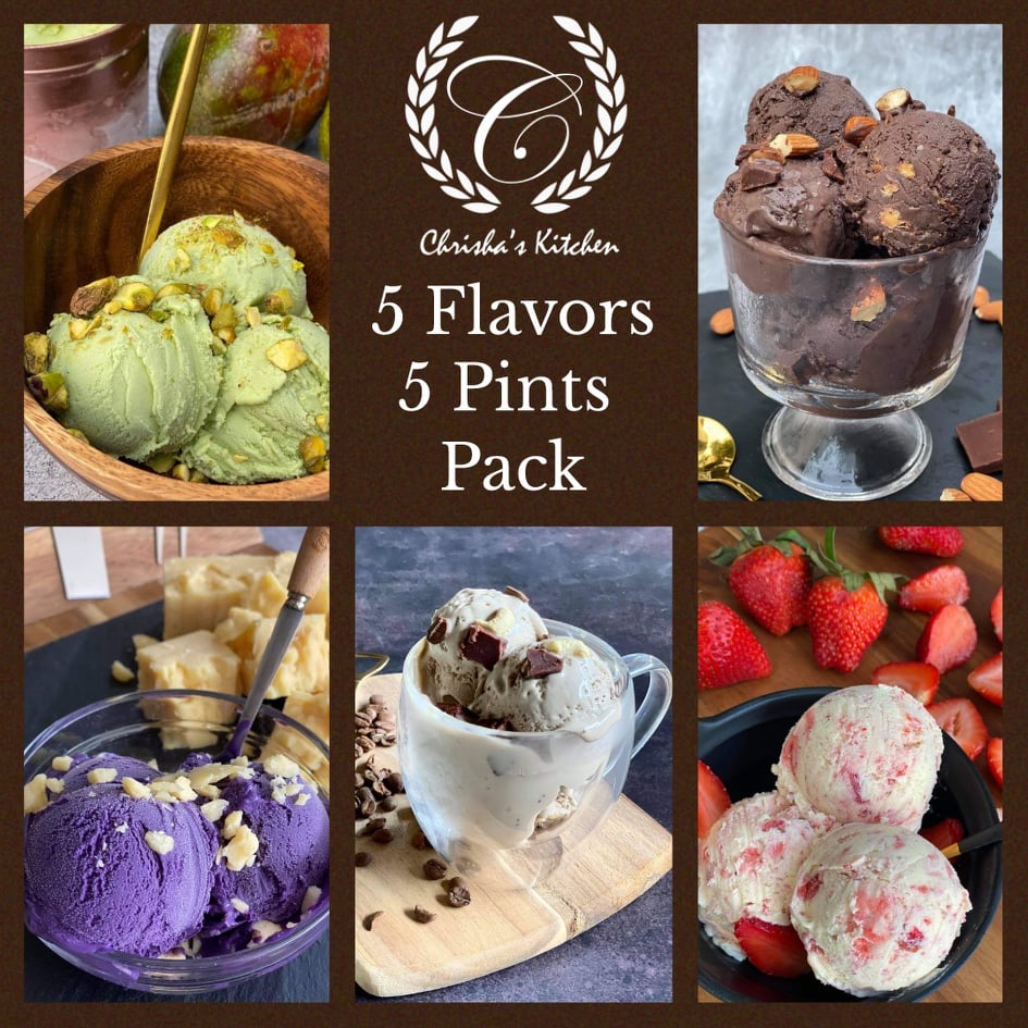 5 Flavors -5 Pints Pack - Chrisha's Kitchen
