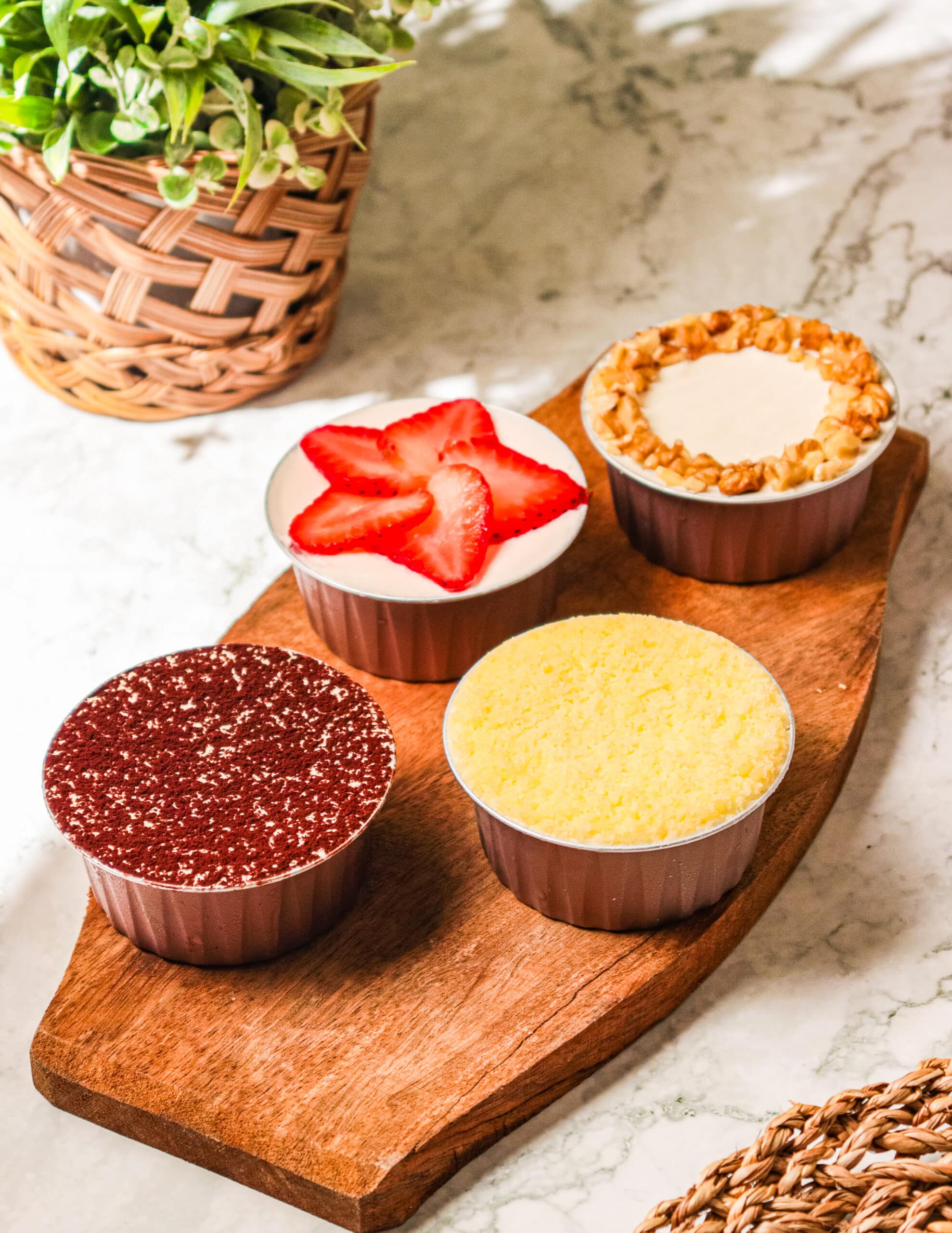 Cake Sampler (Box of 4) - Sugar Free, Low Carb, & Gluten Free - Chrisha ...